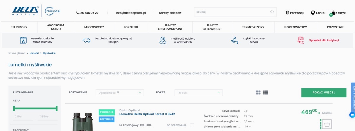 AtomStore - system e-commerce klasy premium